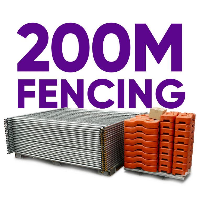 200M Temporary Fencing Pack for Sale