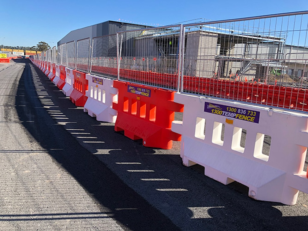 Water filled barriers - choosing the right one for your site - Site HQ