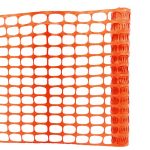 Orange Barrier Mesh 1m x 50m - Site HQ