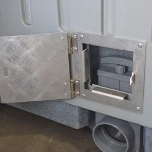 Billabong Rear Evac Valve Toilets - Site HQ