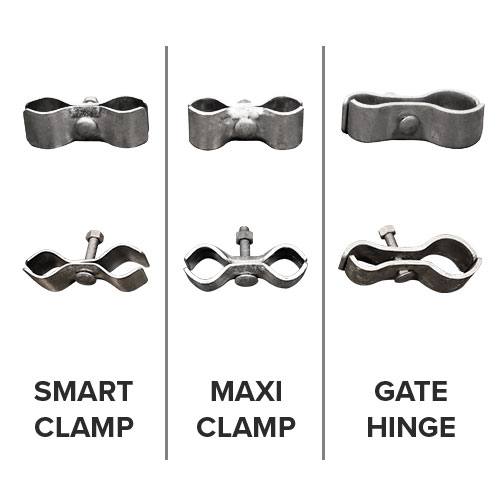 Smart Temporary Fencing Clamps | Suit 32mmOD Pipe | #1 in AUS