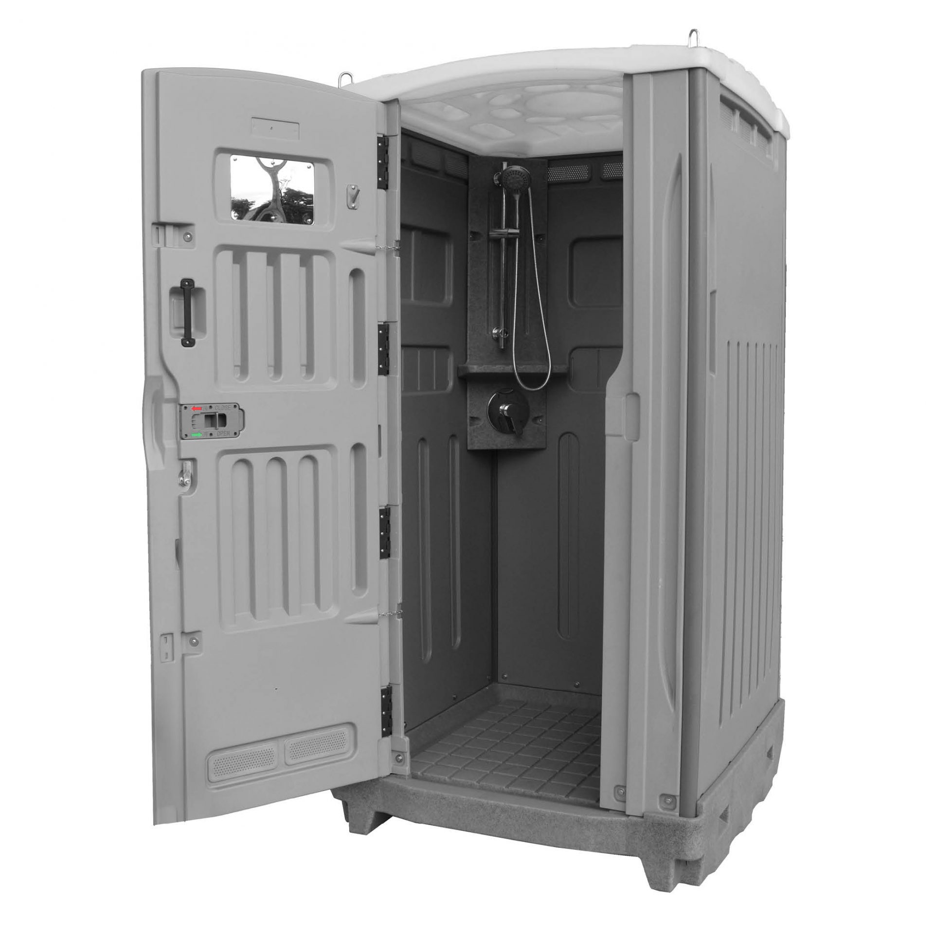 Portable Shower - Waterfall - Twin Skin Grey - Site HQ