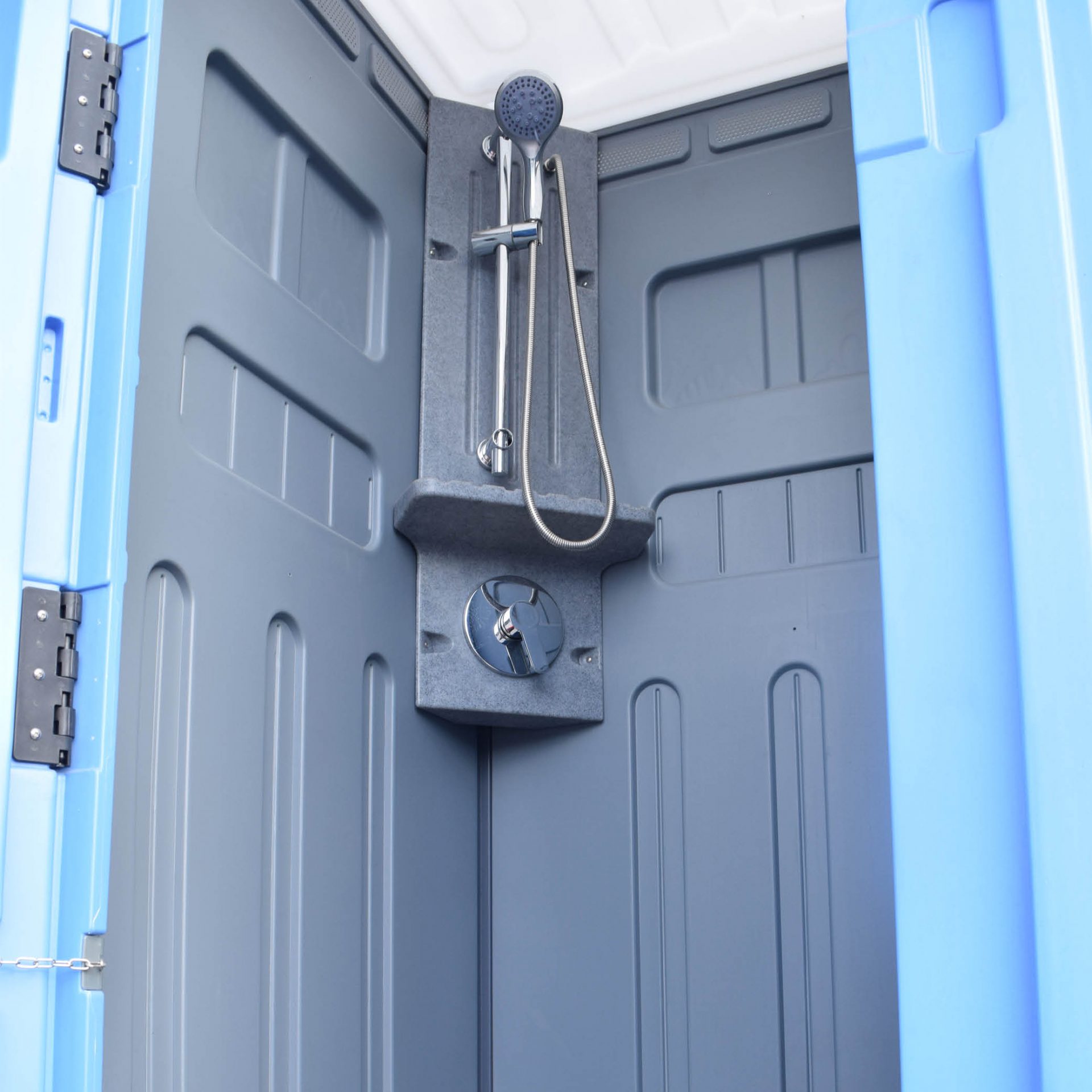 Portable Shower - Waterfall - Twin Skin Blue - Site HQ